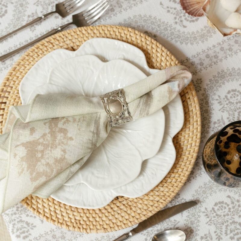 Charlotte Mushroom - Curated Linen Collection